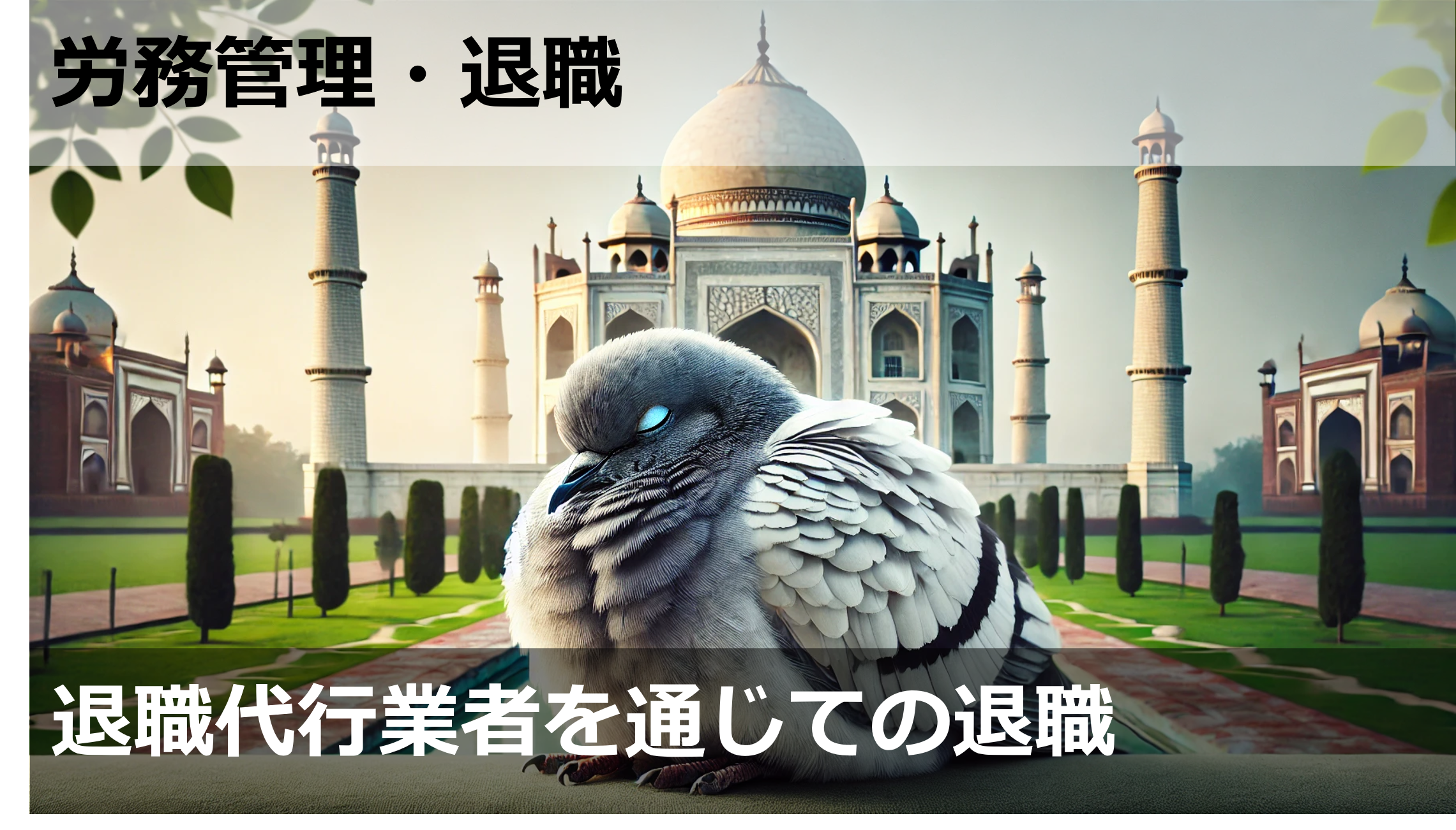 退職代行業者を通じての退職 | HALZ人事メディア